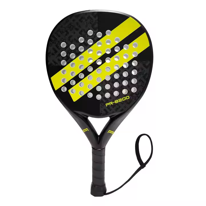 Adult Padel Racket – Full Carbon Fiber Frame with EVA Core Cushioning ...