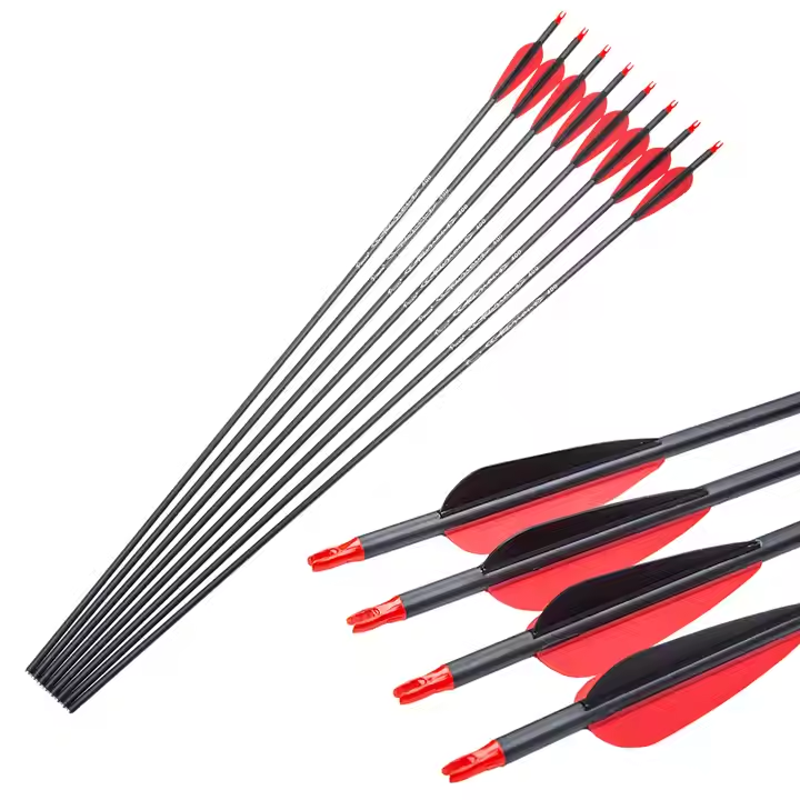 Carbon Arrow Shafts 250-800 for Compound, Recurve, Longbow, and ...